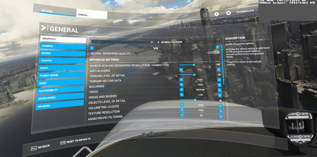 How to Configure MSFS for VR - Channel LFD
